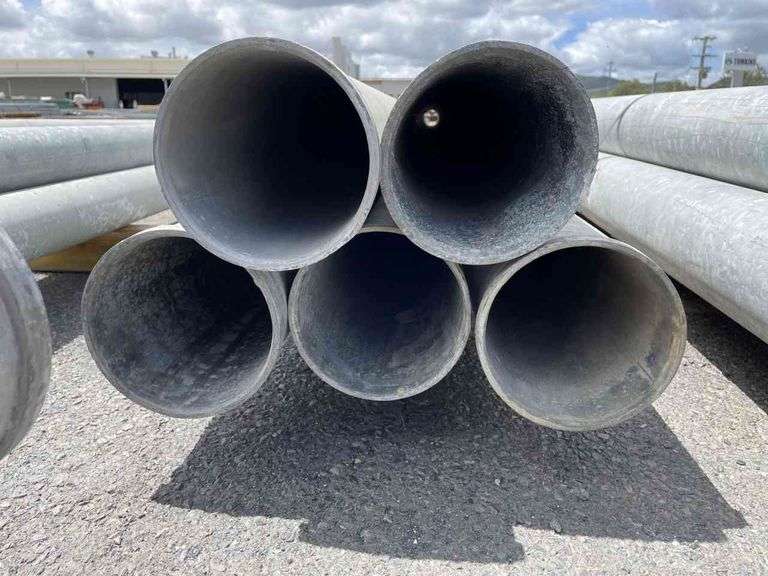 5 x 6.5m Lengths 165.1mm Steel Pipe - TVAA Pty Ltd T/A Tomkins Valuers ...