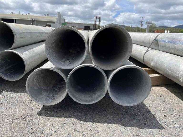 5 x 6.5m Lengths 165.1mm Steel Pipe - TVAA Pty Ltd T/A Tomkins Valuers ...