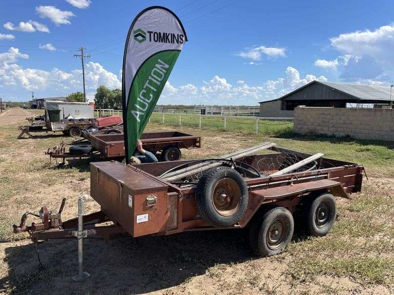 1990 Homemade Tandem Axle Box Trailer - TVAA Pty Ltd T/A Tomkins ...