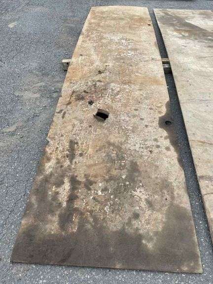 4mx960mm Steel Plate (damaged) - TVAA Pty Ltd T/A Tomkins Valuers ...