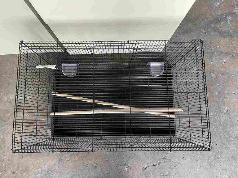 Rectangular Bird Cage - TVAA Pty Ltd T/A Tomkins Valuers & Auctioneers