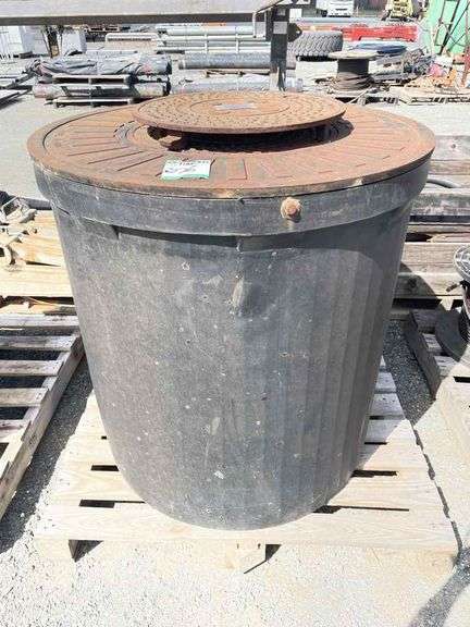 Round PVC Pit with 2x Cast Manhole Covers - TVAA Pty Ltd T/A Tomkins ...