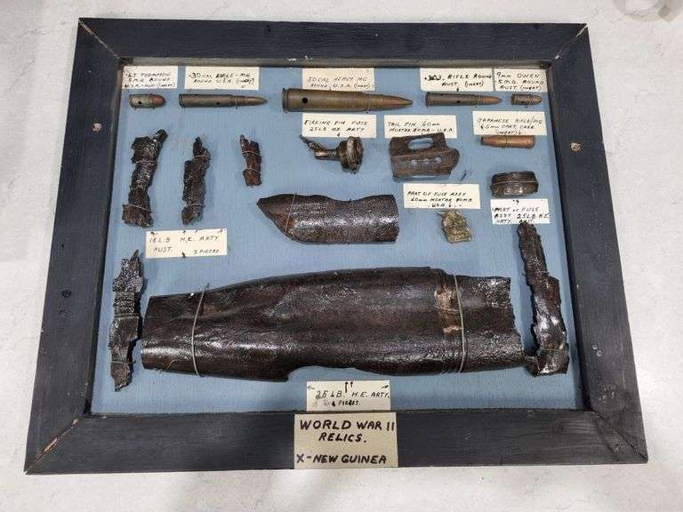 World War 2 Relics - TVAA Pty Ltd T/A Tomkins Valuers & Auctioneers