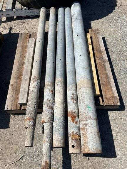 Round Steel Posts - approx 1850mmL - TVAA Pty Ltd T/A Tomkins Valuers ...