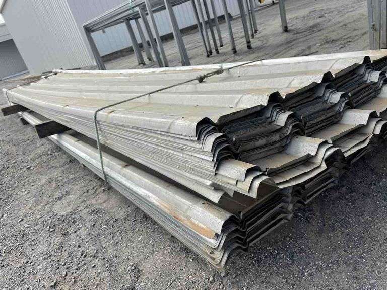 Approx 48 Sheets Used Roofing Iron - 4.7m - TVAA Pty Ltd T/A Tomkins ...
