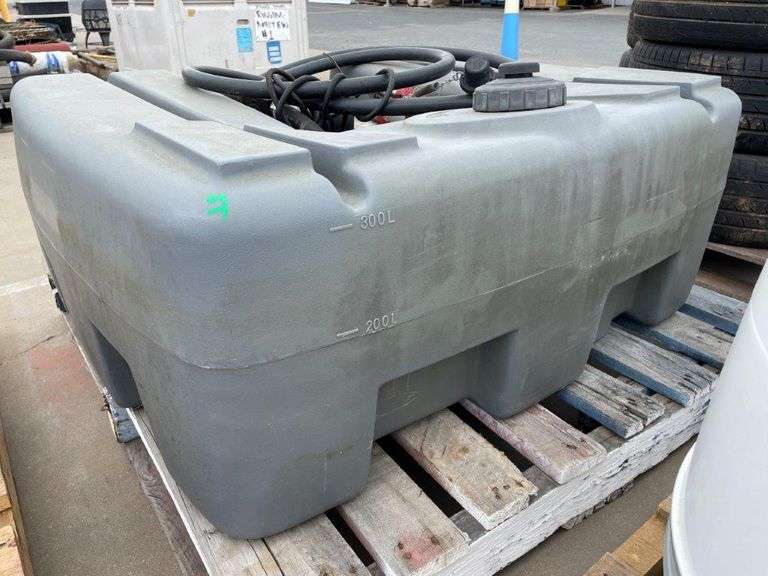300L Diesel Tank and Pump - TVAA Pty Ltd T/A Tomkins Valuers & Auctioneers