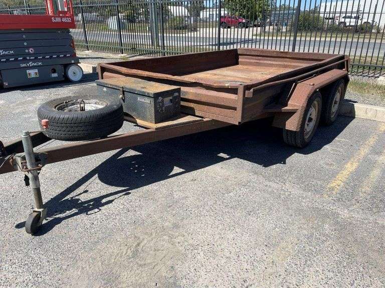 2012 Dual Axle Box Trailer - TVAA Pty Ltd T/A Tomkins Valuers & Auctioneers