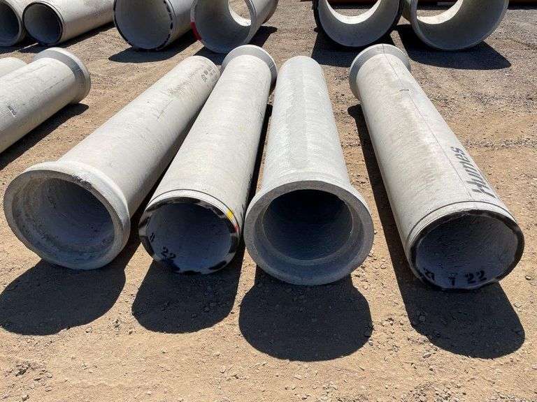 4x 2500mm Concrete Pipe - TVAA Pty Ltd T/A Tomkins Valuers & Auctioneers