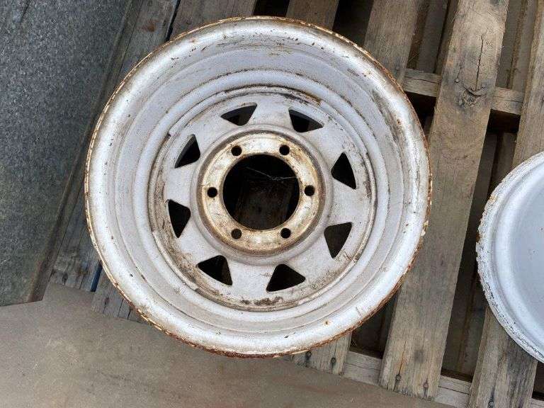 4x 6 Stud 16x10'' Rims - TVAA Pty Ltd T/A Tomkins Valuers & Auctioneers