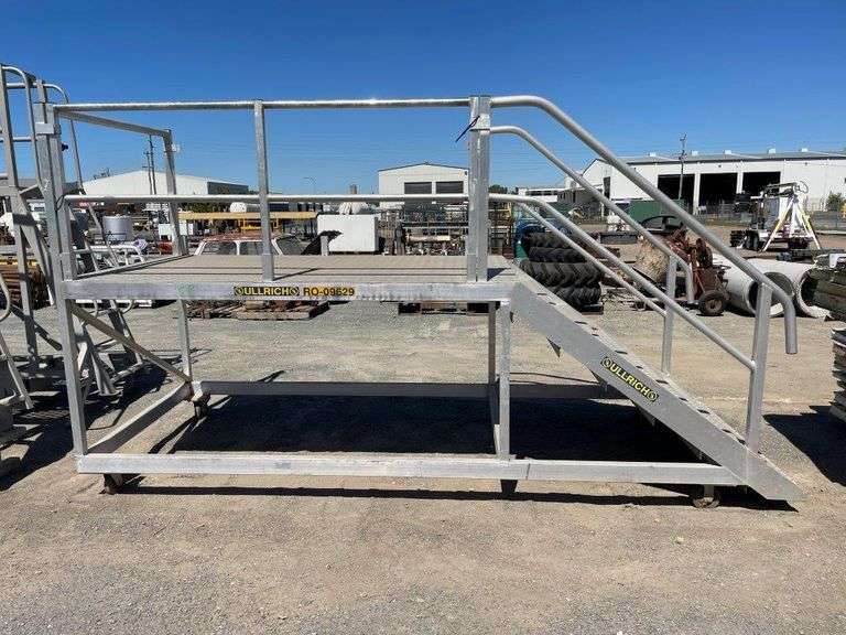 Ullrich Aluminium Removable Gantry Ladder - TVAA Pty Ltd T/A Tomkins ...