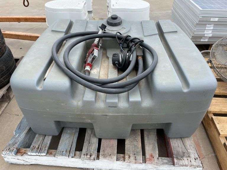 300L Diesel Tank and Pump - TVAA Pty Ltd T/A Tomkins Valuers & Auctioneers