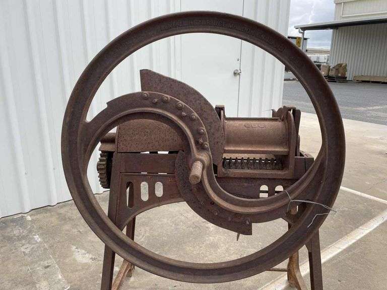 Antique Chaff Cutter - TVAA Pty Ltd T/A Tomkins Valuers & Auctioneers