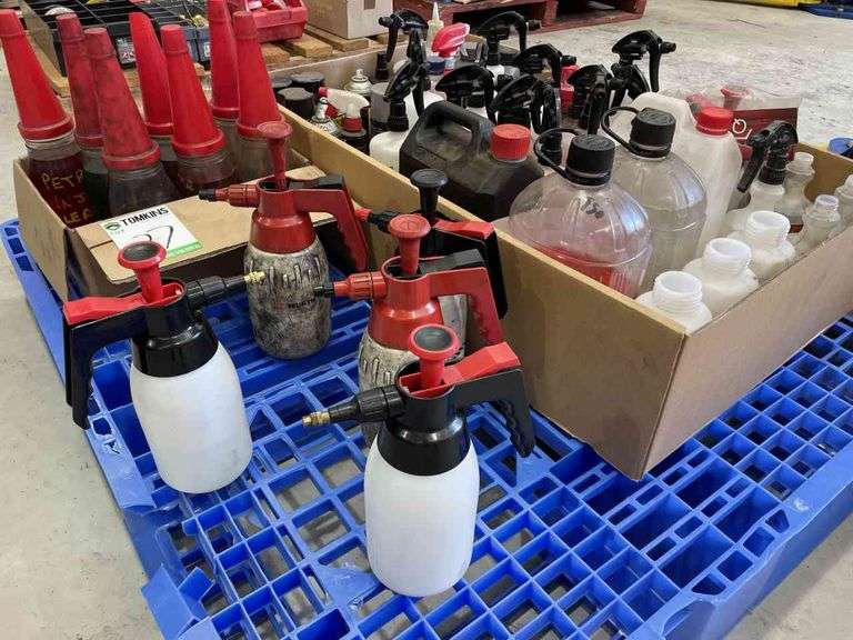 Pallet Inc Oil Bottles & Sprayers - TVAA Pty Ltd T/A Tomkins Valuers ...