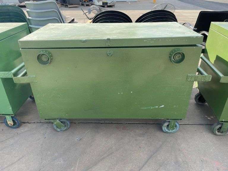 Mobile Steel Box 1200x600mmx600mmH - TVAA Pty Ltd T/A Tomkins Valuers ...