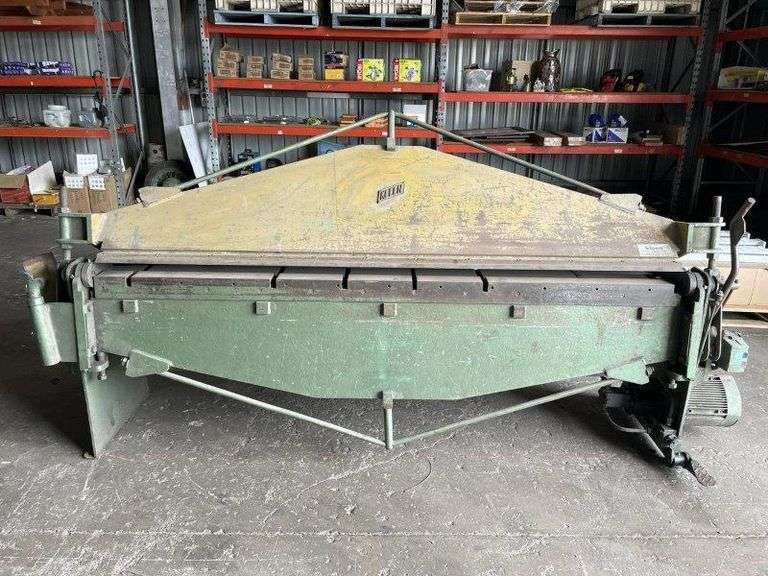 Kleen Sheet Metal Folder - TVAA Pty Ltd T/A Tomkins Valuers & Auctioneers