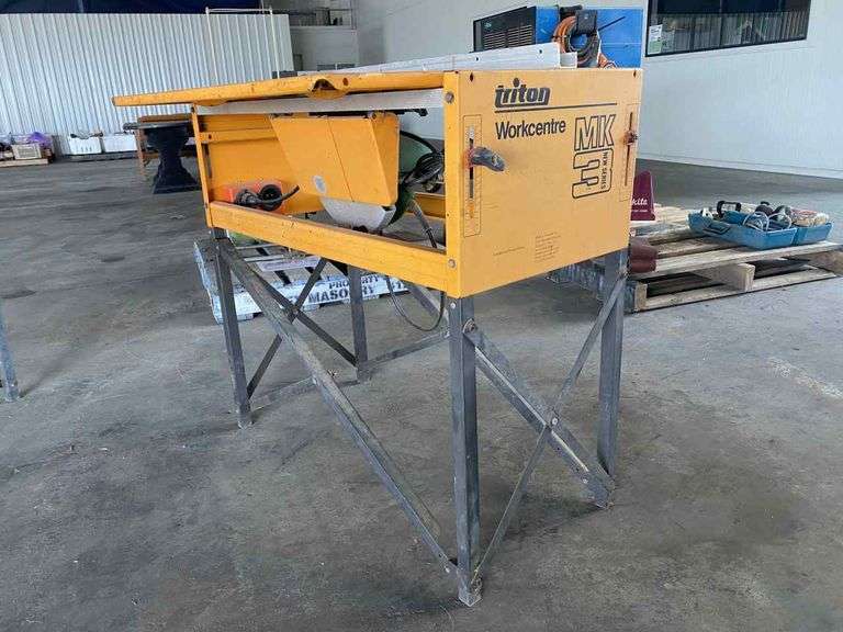 Triton Workcentre MK3 inc Table Saw - TVAA Pty Ltd T/A Tomkins Valuers ...