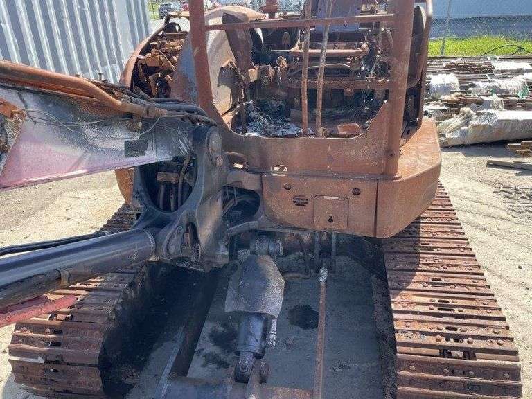Kubota U55/4 Excavator - Fire Damaged - TVAA Pty Ltd T/A Tomkins ...