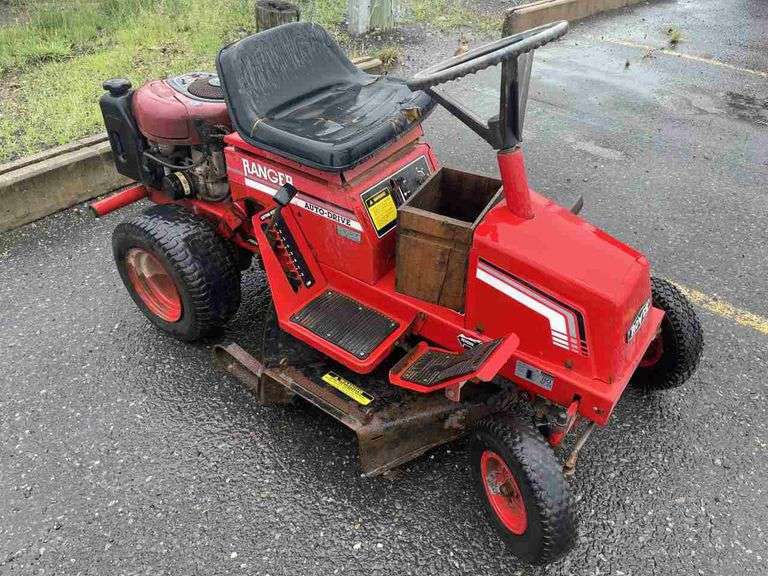 Rover Ranger Ride-on Mower - TVAA Pty Ltd T/A Tomkins Valuers & Auctioneers