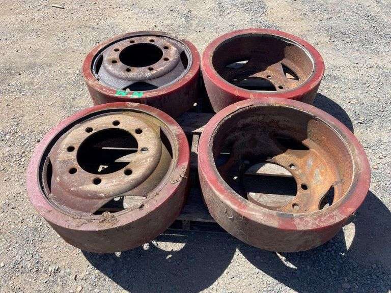 Rubber Wheels - 600mm - TVAA Pty Ltd T/A Tomkins Valuers & Auctioneers