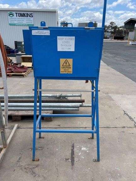 Blue Free Standing Electrical Distribution Box - TVAA Pty Ltd T/A ...
