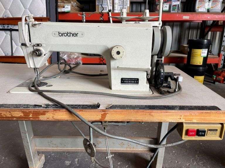 Brother DB2-B735-3 Industrial Straight Stitch Sewing Machine - TVAA Pty ...