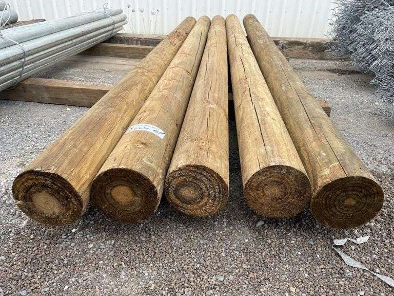 5x 3m 150mm Coppers Logs - TVAA Pty Ltd T/A Tomkins Valuers & Auctioneers