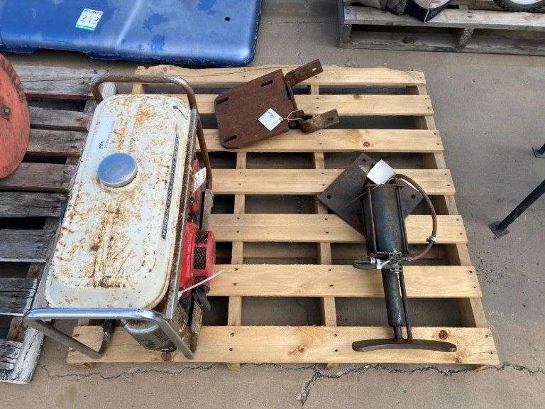 Pallet Including 1500amps Honda Generator, Airtyre Bead Breaker and ...
