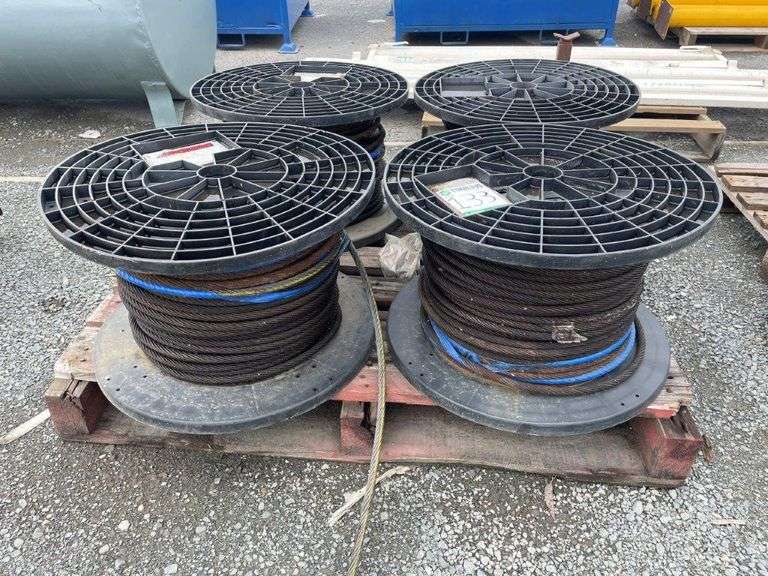 15mm Wire Rope x4 - TVAA Pty Ltd T/A Tomkins Valuers & Auctioneers