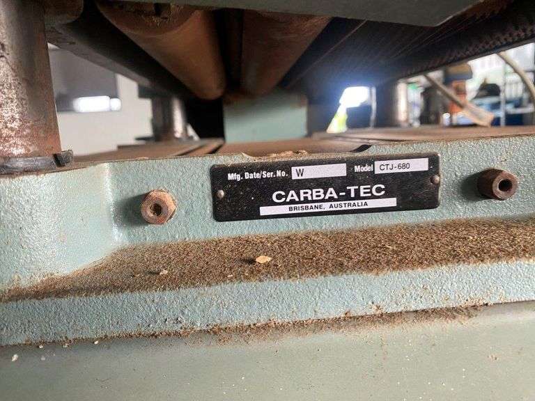 Carba-Tec DC-380 15" Planer - TVAA Pty Ltd T/A Tomkins Valuers ...