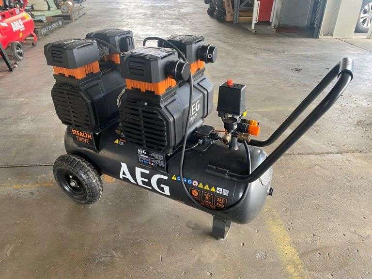 AEG 3 Horsepower Silenced Air Compressor - TVAA Pty Ltd T/A Tomkins ...