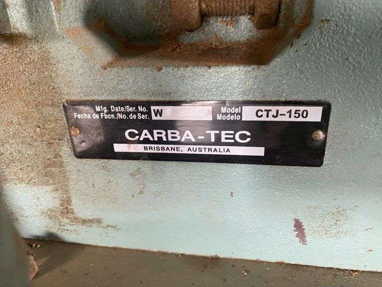 Carba-Tec 6" Professional Joiner - TVAA Pty Ltd T/A Tomkins Valuers ...