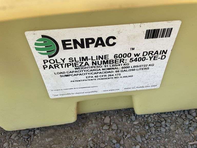 Poly Slim-Line 6000w Drain Pallet - TVAA Pty Ltd T/A Tomkins Valuers ...