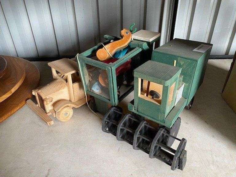 Assorted Handmade Wooden Childrens Toy Machinery - TVAA Pty Ltd T/A ...