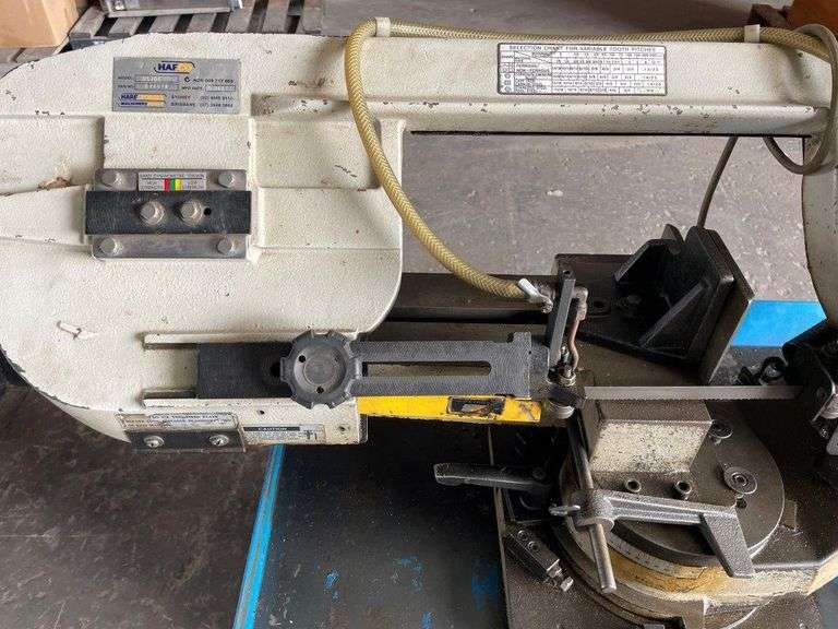 Hafco Metal BS7DS Bandsaw - TVAA Pty Ltd T/A Tomkins Valuers & Auctioneers