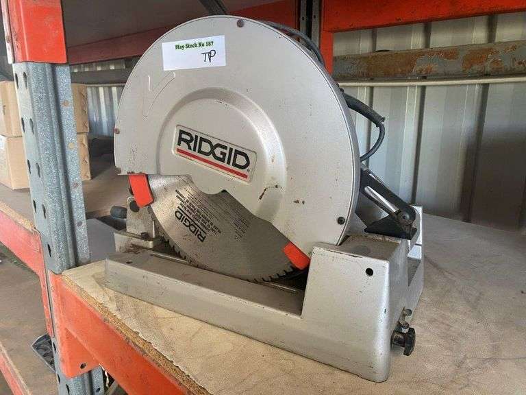 Rigid 355mm Cold Cut Metal Saw - TVAA Pty Ltd T/A Tomkins Valuers ...