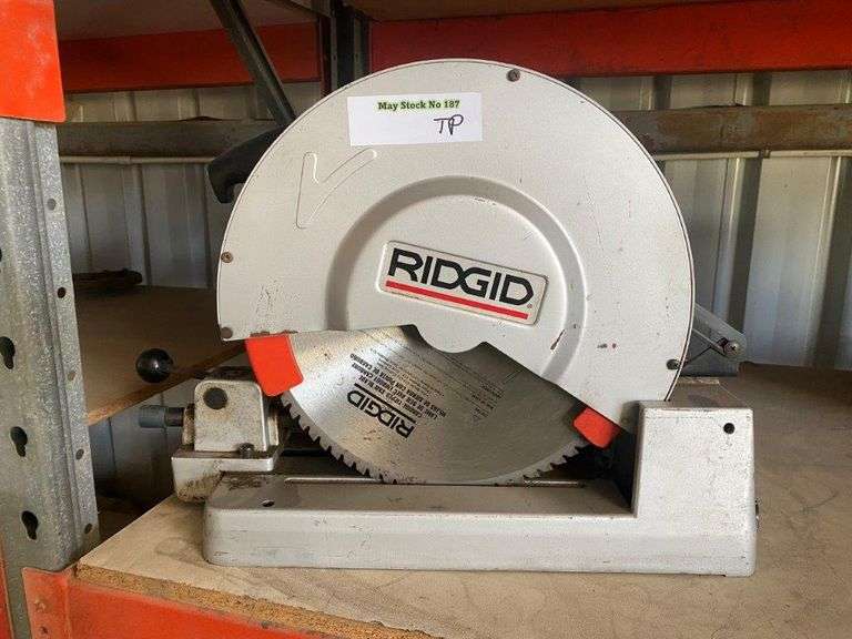 Rigid 355mm Cold Cut Metal Saw - TVAA Pty Ltd T/A Tomkins Valuers ...
