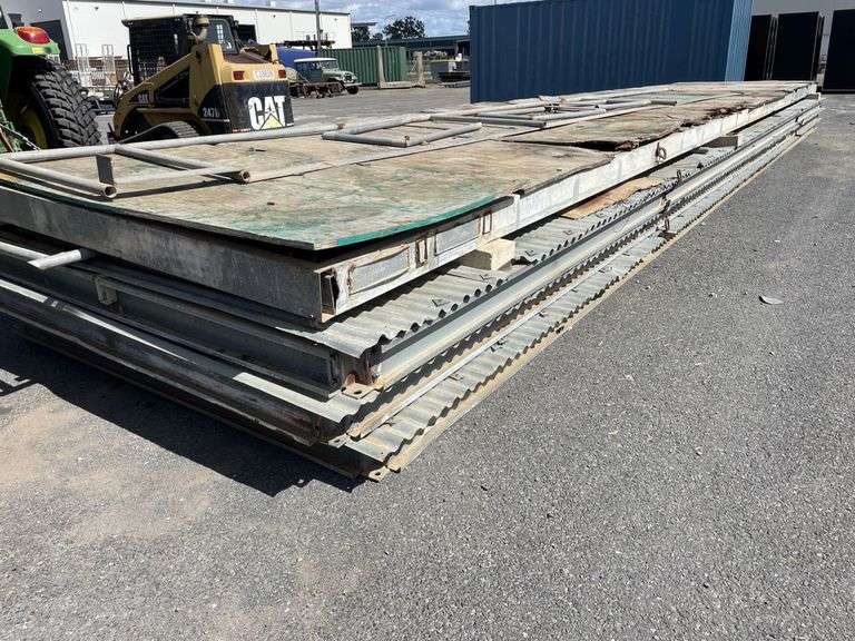 3x Roofing Panels and 1x Deck Panel 12mx2.4m - TVAA Pty Ltd T/A Tomkins ...
