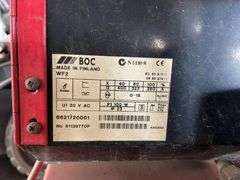 BOC Industrial WF2 Mig Welder - TVAA Pty Ltd T/A Tomkins Valuers ...