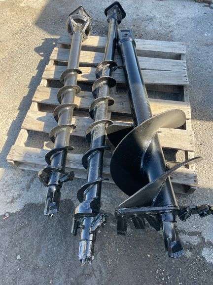 3x Post Hole Auger Bits - Square Drive - TVAA Pty Ltd T/A Tomkins ...