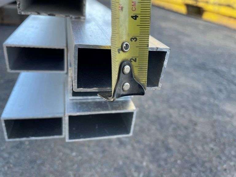 8x Lengths 50x25mm Aluminium Lengths - TVAA Pty Ltd T/A Tomkins Valuers ...