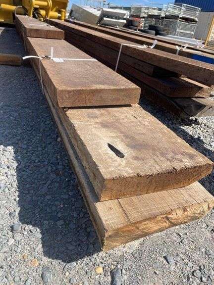 4x Lengths 250x50mm Hardwood Timber - 1x3.3m, 3x4.5m - TVAA Pty Ltd T/A ...