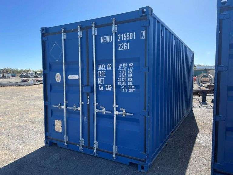 20' Shipping Container inc Ply contents - NEWU2155017 - TVAA Pty Ltd T ...