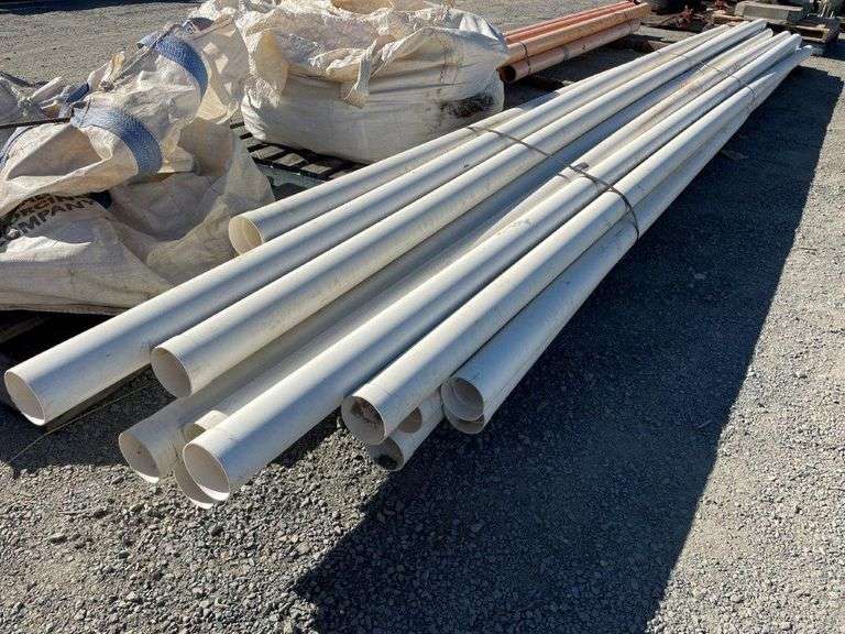 6m Lengths PVC Pipe - TVAA Pty Ltd T/A Tomkins Valuers & Auctioneers