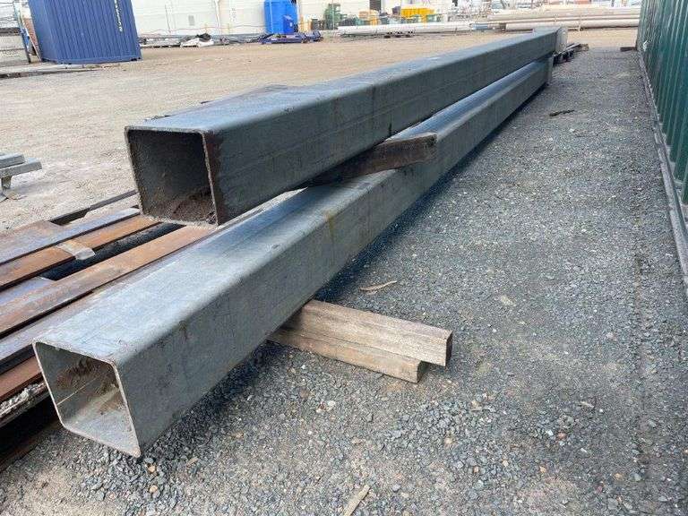 2x 200x200mm Steel Post - 6m - TVAA Pty Ltd T/A Tomkins Valuers ...