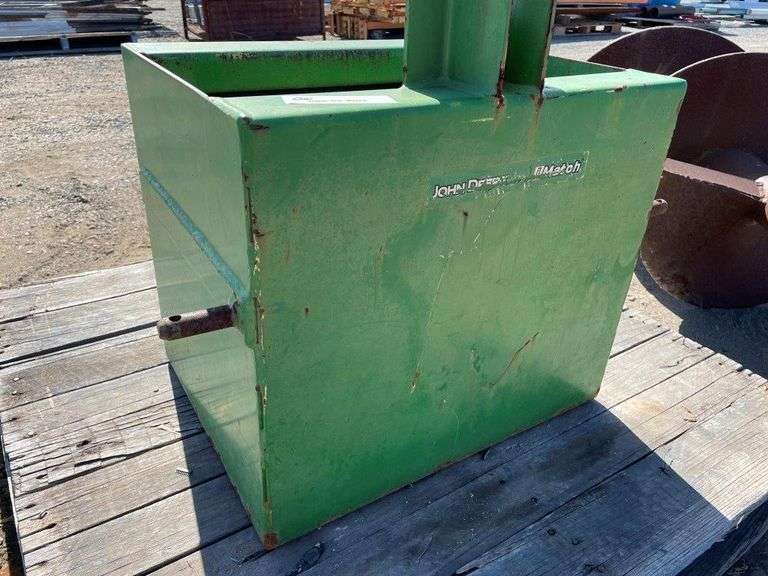 John Deere 3PL Counter Weight - TVAA Pty Ltd T/A Tomkins Valuers ...