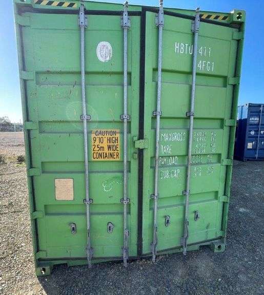 12M High Cube Shipping Container - TVAA Pty Ltd T/A Tomkins Valuers ...