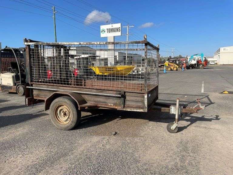 2007 Nathan 7x5 Cage Trailer with Ramp - TVAA Pty Ltd T/A Tomkins ...