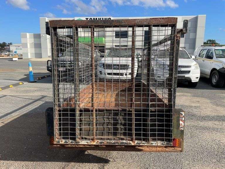 2007 Nathan 7x5 Cage Trailer with Ramp - TVAA Pty Ltd T/A Tomkins ...