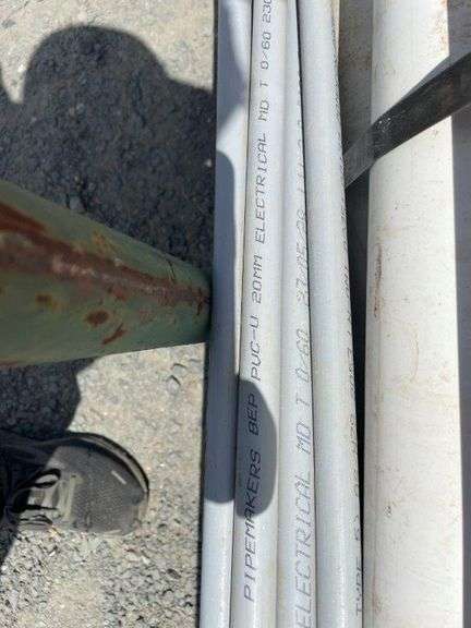 Qty Assorted PVC Pipe - Stillage not included - TVAA Pty Ltd T/A ...