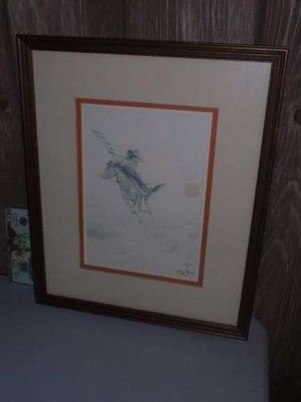 Native American art by Oklahoma artist JOHNNY TIGER Jr. 526/3000 ...